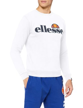 Ellesse Damen Agata Sweatshirt, Weiß, M EU