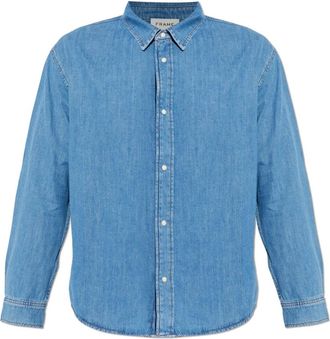 Frame Denim Homme, Chemises, Bleu, Taille: XL Chemise en jean classique