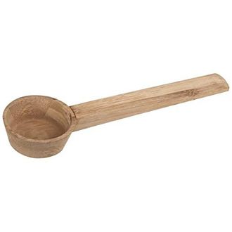 Fackelmann Fackelmann Kaffeedosierlöffel aus Bambus - Perfekte Portionierung für Kaffeeliebhaber, 174x48x18mm, Holzbraun, 2 Jahre Garantie