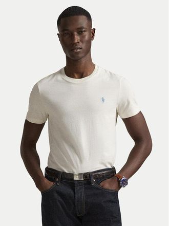 Polo Ralph Lauren T-Shirt 710671438524 &Eacute;cru Slim Fit