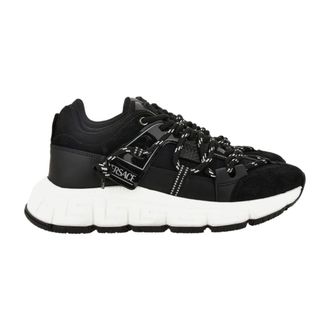 Versace Homme, Chaussures, Noir, Taille: 44 EU Slippers