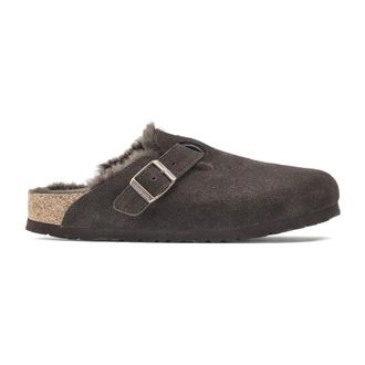 Birkenstock Femme, Chaussures, Brun, Taille: 40 EU Boston VL shearling