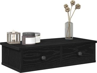 Generic Wandregal mit Schubladen, Stilvoller Geschlossener Aufbewahrungsorganisator, Schwebender Schrank aus Holzwerkstoff f&uuml;r Wohnzimmer, Schlafzimmer und He