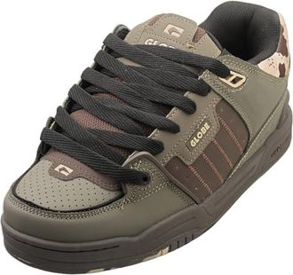 Globe Homme Fusion Chaussure de Skate, Boue/Camouflage, 42 EU
