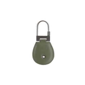 Montblanc Leder-Schl&uuml;sselanh&auml;nger mit Logo-Detail - - Accessories - Herren - Gr&uuml;n - ONE SIZE