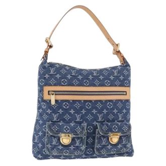 Louis Vuitton Pre-owned Vintage Monogram Denim Schultertasche - - Pre-owned - Damen - Blau - ONE SIZE