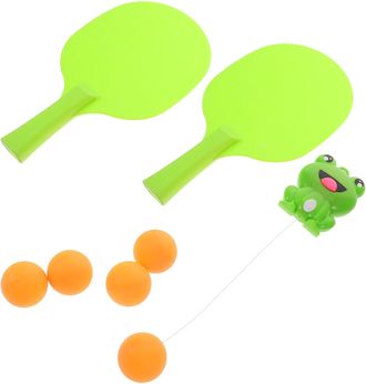 Cabilock Hängender Tischtennis trainingsset für Niedlichem Frosch Design Fördert Selbstständigkeit und Eltern Junge Mädchen interaktion Einfach zu Montieren In