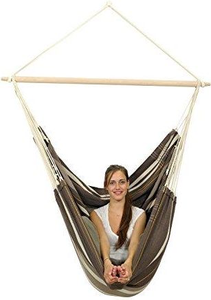 Amazonas Sandals Amazonas - XXL H&auml;ngesessel Brasil Gigante | H&auml;ngesessel ohne Gestell mit gro&szlig;er Sitzfl&auml;che, handgefertigt in Brasilien | Belastbar bis 200 kg; Sitzfl&auml;