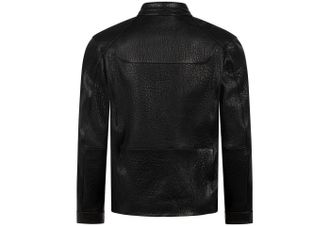 Mouflon Lederjacke Enzo Herrenjacke aus echtem Leder in Druckleder-Optik