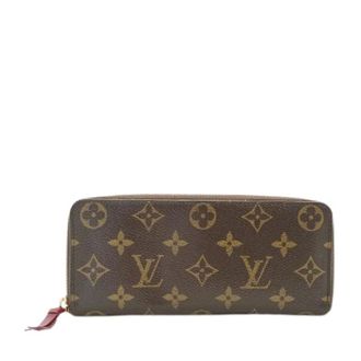 Louis Vuitton Portefeuille Clemence Long Wallet Pre-owned - Femme - Pre-owned - Brun - Taille: ONE Size