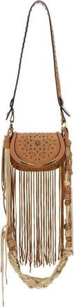 Roberto Cavalli Umh&auml;ngetasche mit Fransen - - Bags - Damen - Braun - ONE SIZE