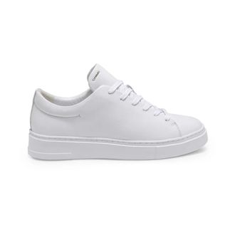 Crime London Wei&szlig;e Leder-Sneakers - - Shoes - Herren - Wei&szlig; - 44 EU
