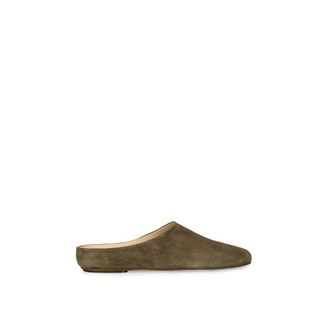 Cortana Kibal Babucha Damen Hausschuhe aus Wildleder - - Shoes - Damen - Gr&uuml;n - 40 EU