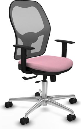 Piqueras y Crespo Jorquera B&uuml;rostuhl mit 1D-Armlehnen, h&ouml;henverstellbare Lendenwirbelst&uuml;tze, ausgestattet mit Syncro/Traslack und eingespritztem Schaum. Mit Rollen von 