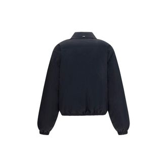 Our Legacy Womens Black Cotton Full-Length Jacket Clothing