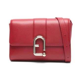 Furla Femme, Sacs, Rouge, Taille: ONE Size Petit Sac Bandoulière Style Nuvola