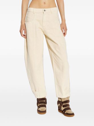 Isabel Marant Leja Jeans - Beige
