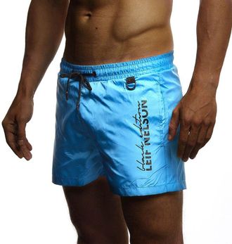 LEIF NELSON Badehose f&uuml;r Herren | Badeshorts & Schwimmhose | Swimming Shorts Men & Kurze Badehose | LN-9215