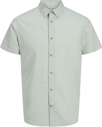 Jack & Jones Jjesummer SS Sn T-Shirt Chemise &agrave; Manches Courtes, Iceberg Green, L Hommes