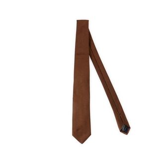 Au Printemps Paris Cravate unie en soie