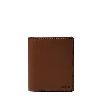 Fossil Portemonnaie pour homme Joshua, Cactus cuir Front Pocket Wallet Medium brun 8.89cm L x 1.27cm W x 10.16cm H ML4462210