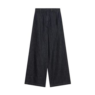 Dries Van Noten High-Waist Wide Leg Jeans - - Jeans - Damen - Blau - XS