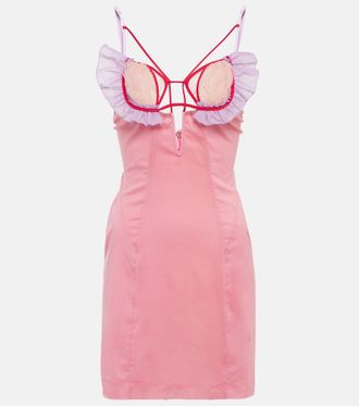 Nensi Dojaka Robe en soie mélangée