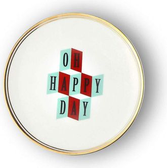 BITOSSI HOME Home & Funky Table La Tisch, Teller OH Happy Day Ø 17 cm