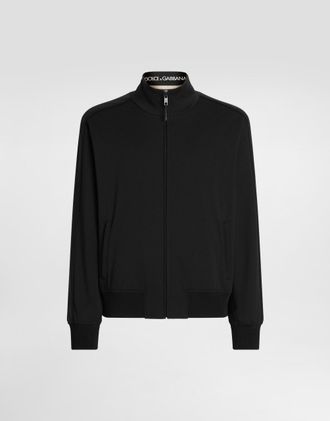 Dolce & Gabbana Technical Jersey Sweatshirt - Mann Sweatshirts Schwarz 44