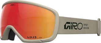 Giro Ringo Schneebrille Ski Snowboardbrille Unisize | VIVID ZEISS Scheibe, EXV Weitsicht, Anti-Fog, OTG geeignet, Helm-kompatibel | Farbe: stacked stone - 