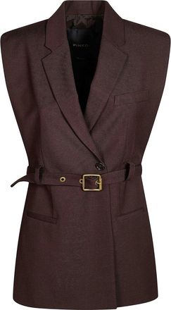 Pinko Gilet - Marron