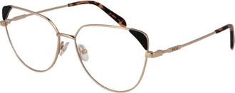 Pucci Femme, Accessoires, Jaune, Taille: ONE Size Montures Optiques Cat Eye Or