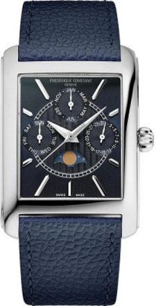 Frederique Constant Frederique Constant, Femme, Accessoires, Gris, Taille: ONE Size Calendrier Carree Phase de Lune