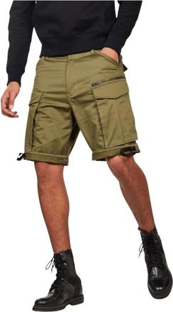 G-Star Homme, Shorts, Vert, Taille: W33 Rovic Zip Relaxed Shorts