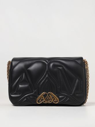 Alexander McQueen Sac Porté épaule MCQUEEN Femme couleur Noir