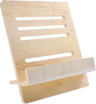 Artibetter KICHOUSE Faltbarer Holz Lesepult Buchhalter Desktop St&auml;nder Kompakt f&uuml;r Lesen und Lernen Stabiler Schreibtisch Lesehalter aus Naturholz Multifunktiona