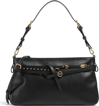 Pinko Pinko, Femme, Sacs, Noir, Taille: ONE Size Belt Bag Classic Vitello Morbido