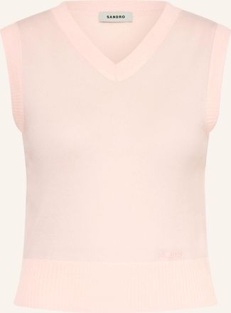 Sandro Sandro Pullunder Mit Cashmere pink