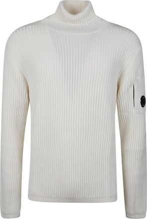 C.P. Company C.p. Company, Homme, Pulls, Beige, Taille: L Re-Wool Turtle Neck Sweater