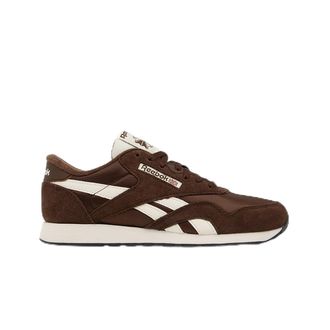 Reebok Herren Classic Nylon Sneaker, Campus Brown/Campus Brown/Chalk, 38.5 EU