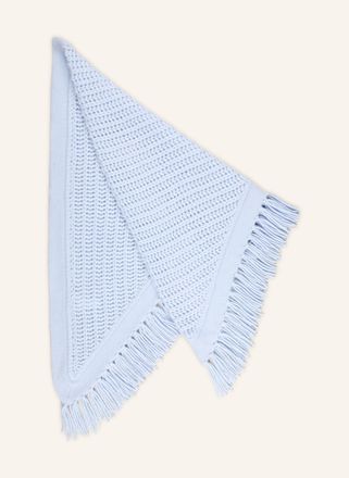 Hemisphere Hemisphere Dreieckstuch Mit Cashmere blau