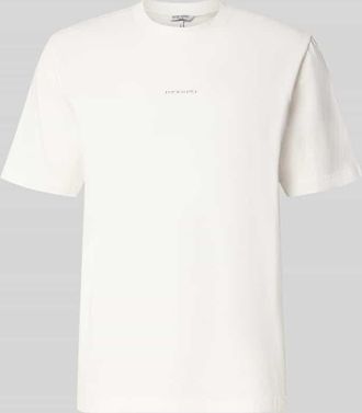 Antony Morato Relaxed Fit T-Shirt aus reiner Baumwolle mit Label-Detail