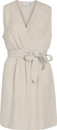 Vila Viprisilla S/L V-Neck Short Dress - Noos