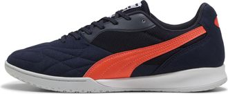 Puma KING TOP IT Fu&szlig;ballschuhe Unisex, Schuhe, Blau, 48