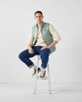 Jott Doudoune sans manches Vert min&eacute;ral Tom - Taille S