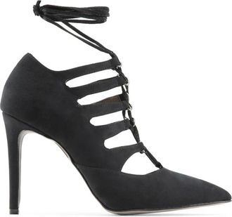 Made In Italia Femme, Chaussures, Noir, Taille: 40 EU LaceUp Stiletto Heels PointedToe
