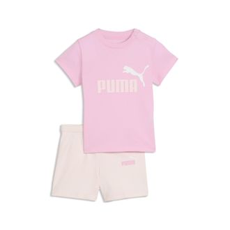 Puma Ensemble short et t-shirt Minicats Essentials B&eacute;b&eacute;, V&ecirc;tements, Rose, 12-18M