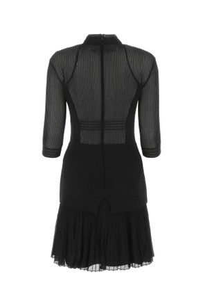 Givenchy Womens Dress Black Viscose Nylon Polyester