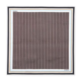 Iceberg Femme, Accessoires, Multicolore, Taille: ONE Size Foulard en soie ray&eacute;