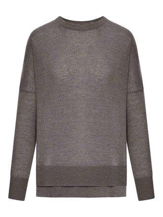 Nome Pull Col Rond - Marron